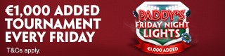 Online Poker on Paddy Power™ - Bet €20 Get €50